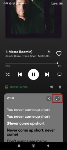 How to see lyrics on Spotify - SoundGuys