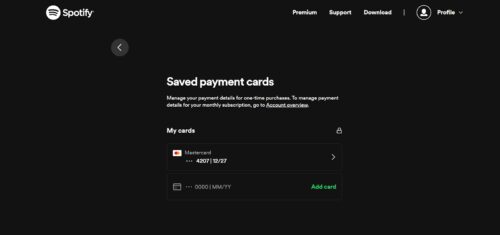 How to change the Spotify payment method - SoundGuys