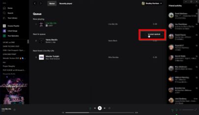 How to clear your queue on Spotify - SoundGuys