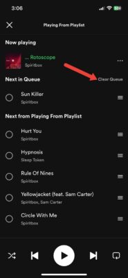 How to clear your queue on Spotify - SoundGuys