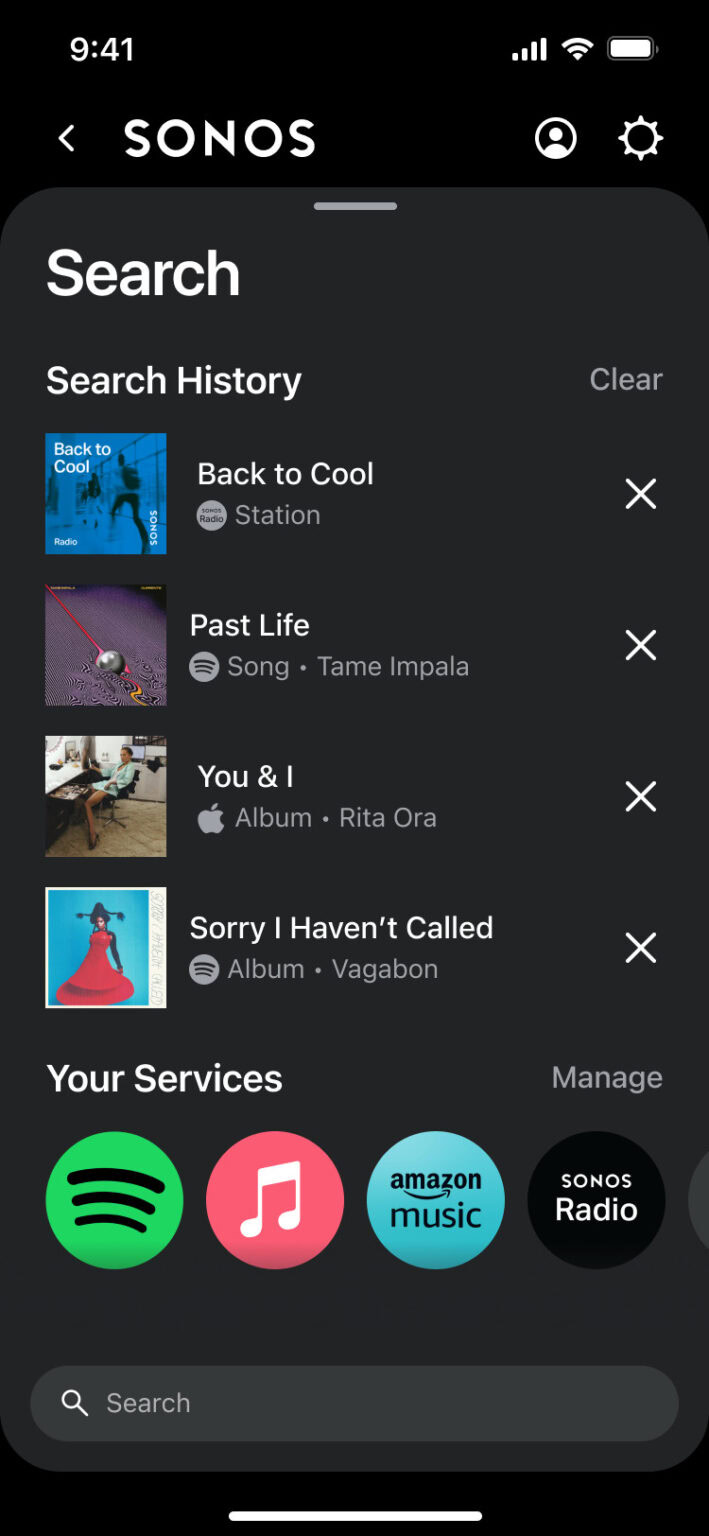 The redesigned Sonos app now offers all your content on one screen