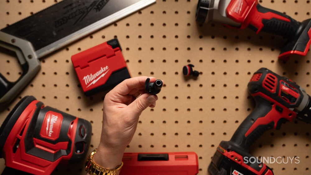 Milwaukee REDLITHIUM Jobsite Earbuds review - SoundGuys