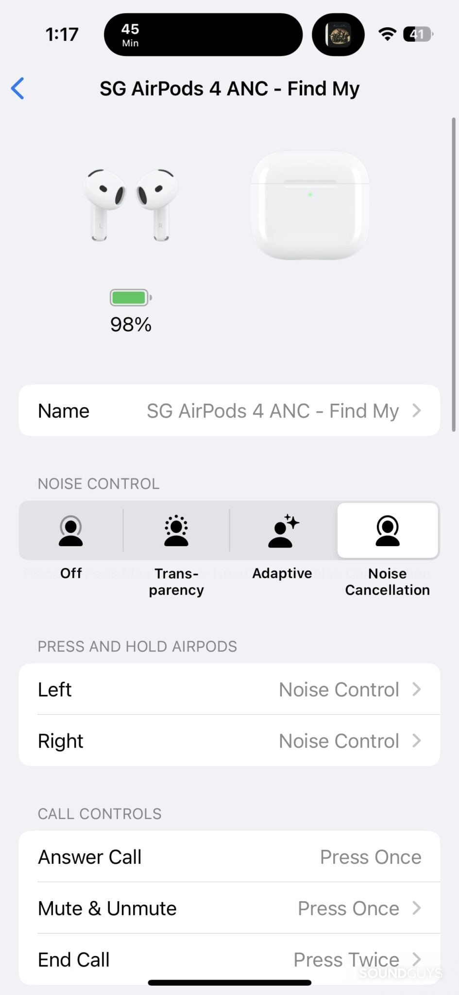 Apple AirPods 4 with Active Noise Cancellation review - SoundGuys