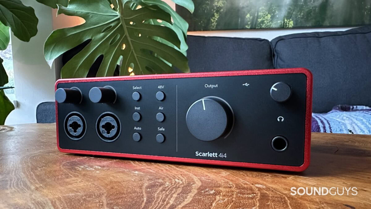 Focusrite Scarlett 4i4 (4th Gen) review - SoundGuys