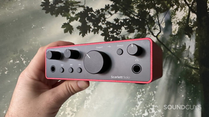 Focusrite Scarlett Solo (4th Gen) review - SoundGuys