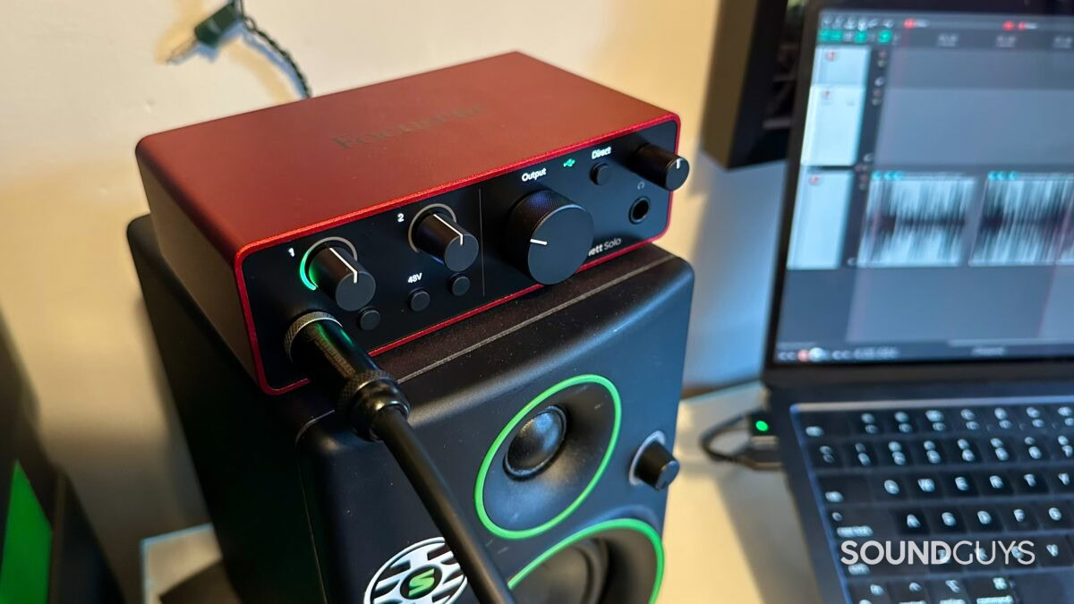 Focusrite Scarlett Solo (4th Gen) review - SoundGuys