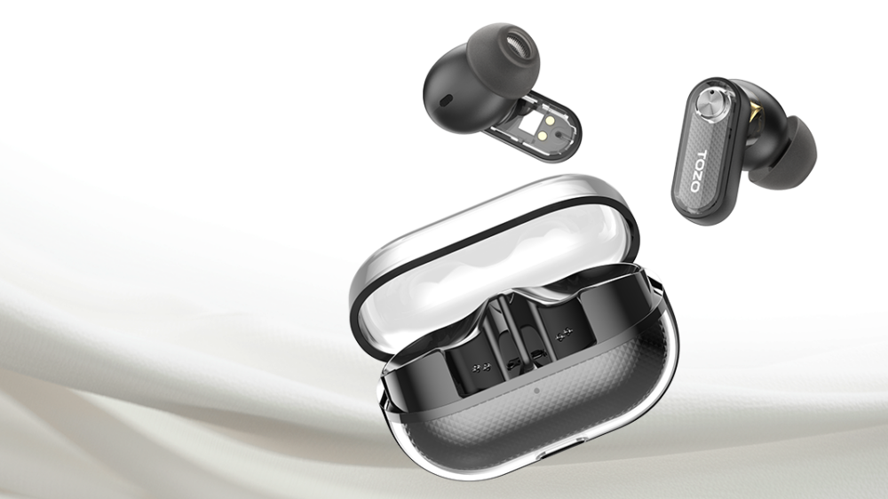 Want affordable wireless earbuds with ANC? Check out the TOZO Crystal Pods