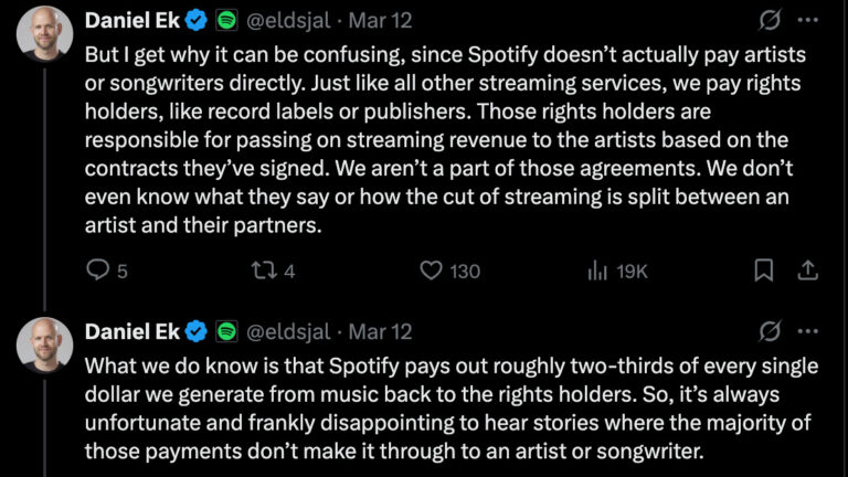Spotify CEO claps back against claims of underpaying artists - SoundGuys